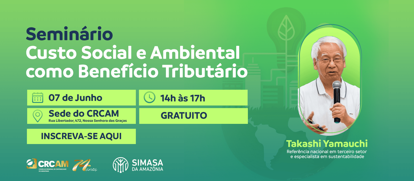 Seminário sobre ‘Custo Social e Ambiental como Benefício Tributário’ é ...